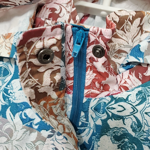 LuLaRoe | Jackets & Coats | Nwt Lularoe Paisley Floral Full Zip Hooded ...